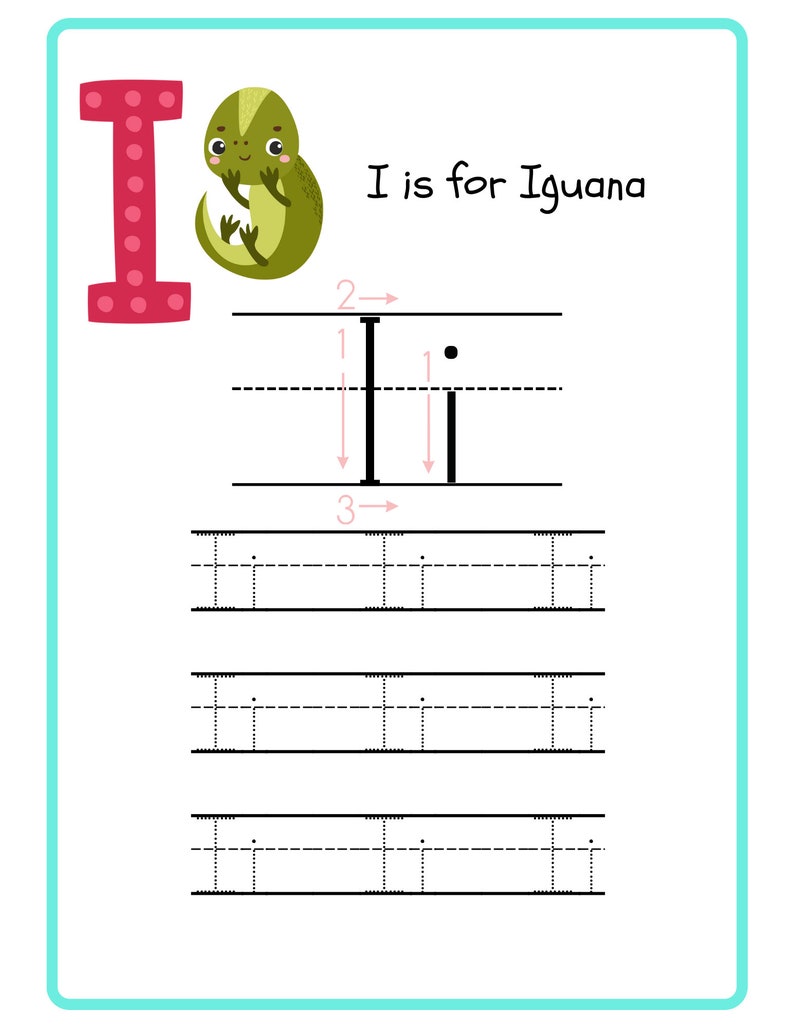 ABC Tracing Letters, ABC, Pre-k, Teacher's Worksheets, Homeschool ...