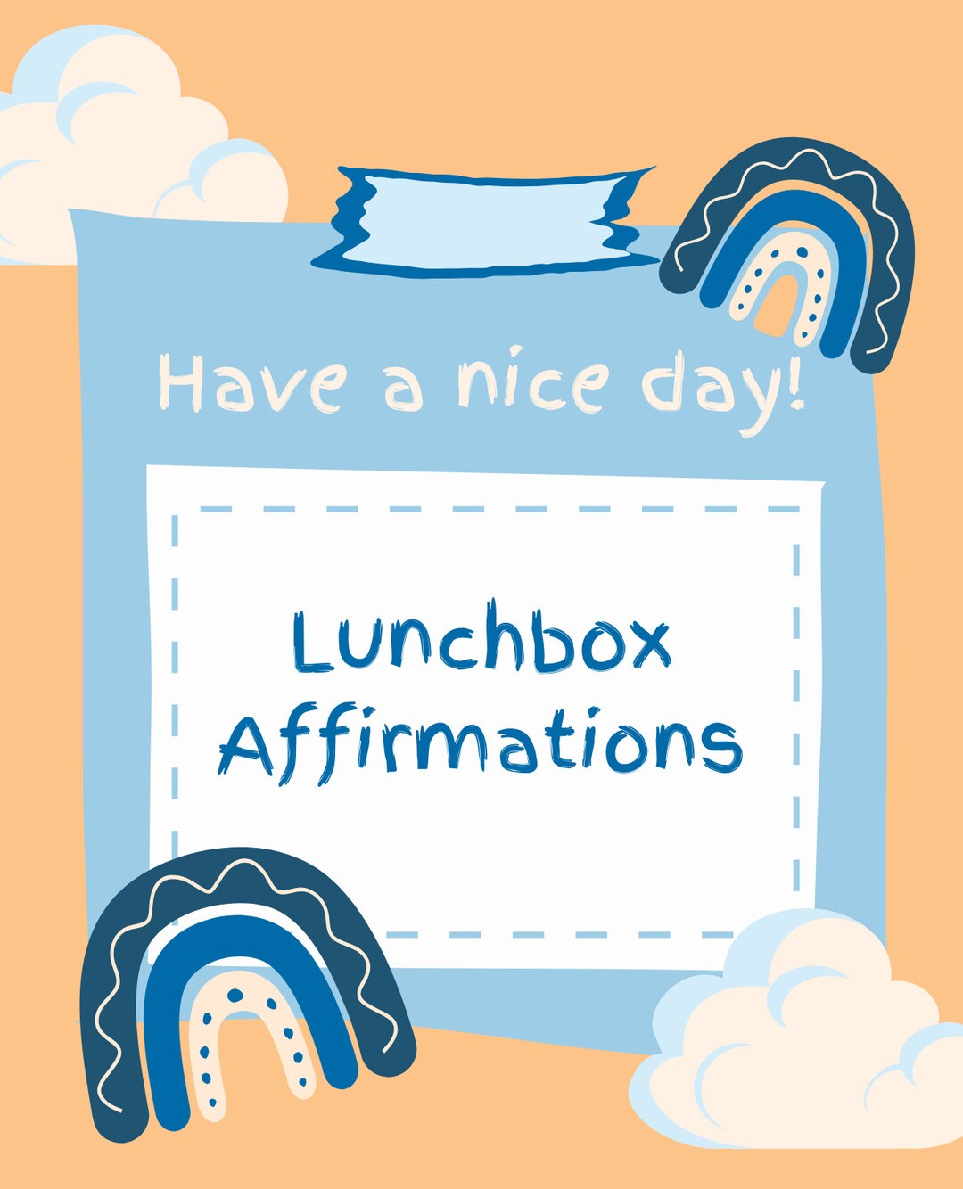 Affirmations, Lunchbox, Kids Affirmations, Kindness Quotes, School ...