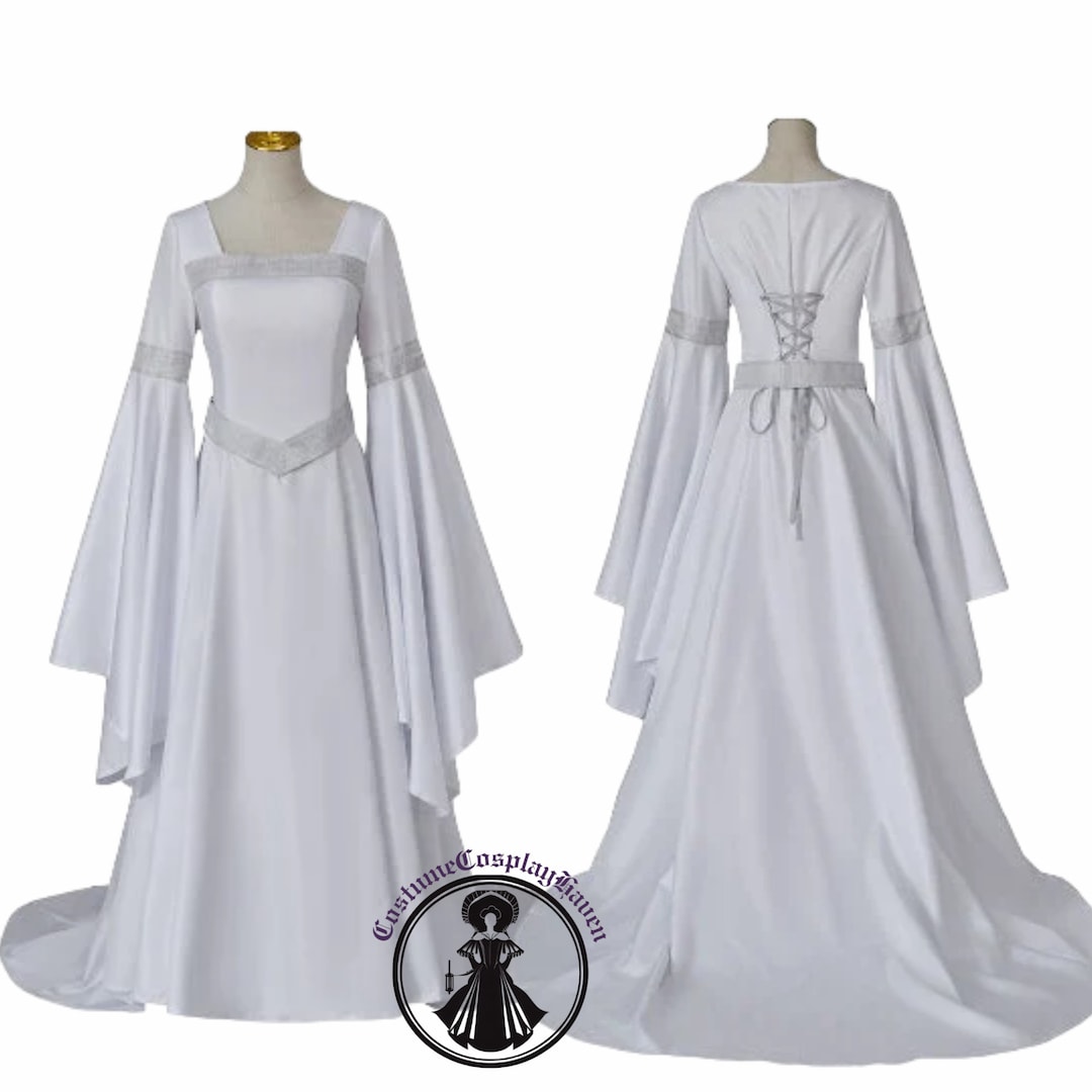 Elf Queen Galadriel Cosplay Costume Galadriel Cosplay Dress - Etsy