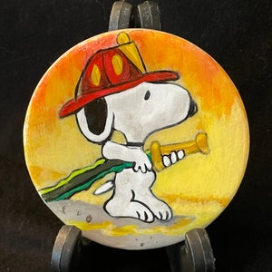Fireman Snoopy - Etsy