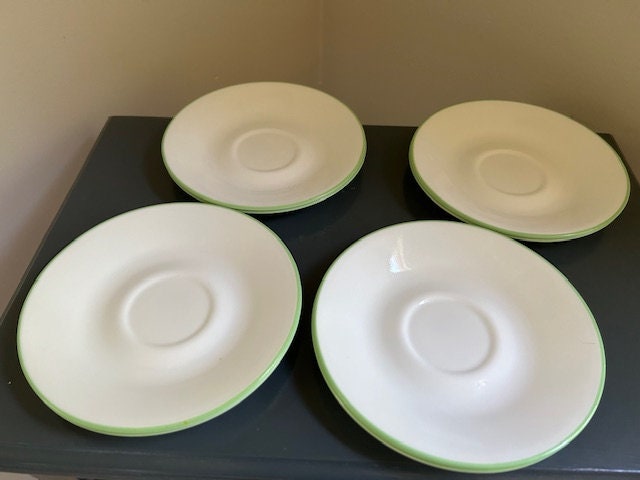 Corning Corelle MEADOW Pattern Saucers Set of 8 in Beautiful Condition ...