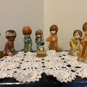 Unique Nativity Set. Perfect Condition - Etsy
