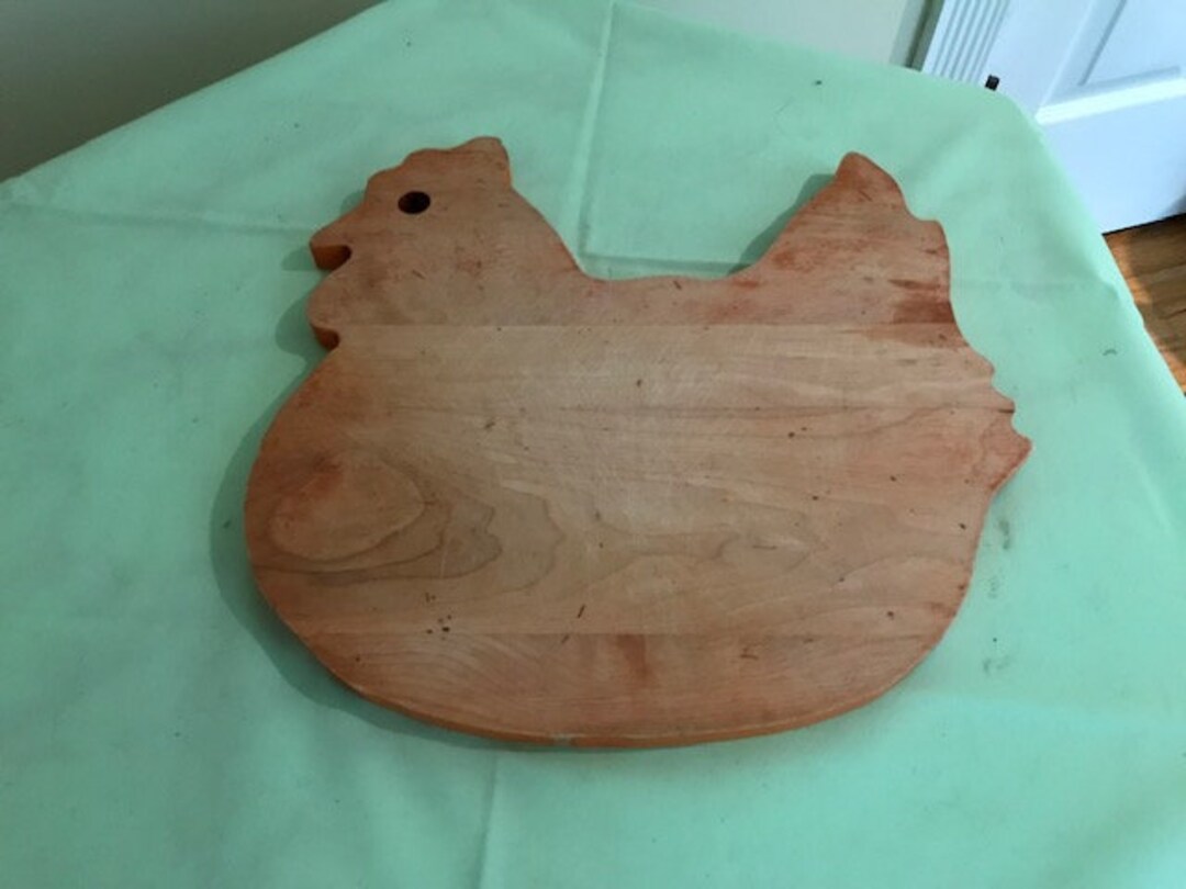 Chicken Cutting Board Made by JK Adams Vermont - Etsy