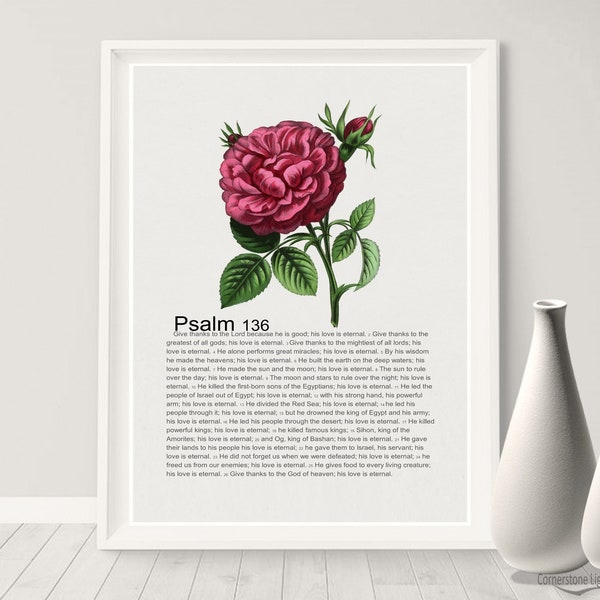 Psalm 136 - Etsy
