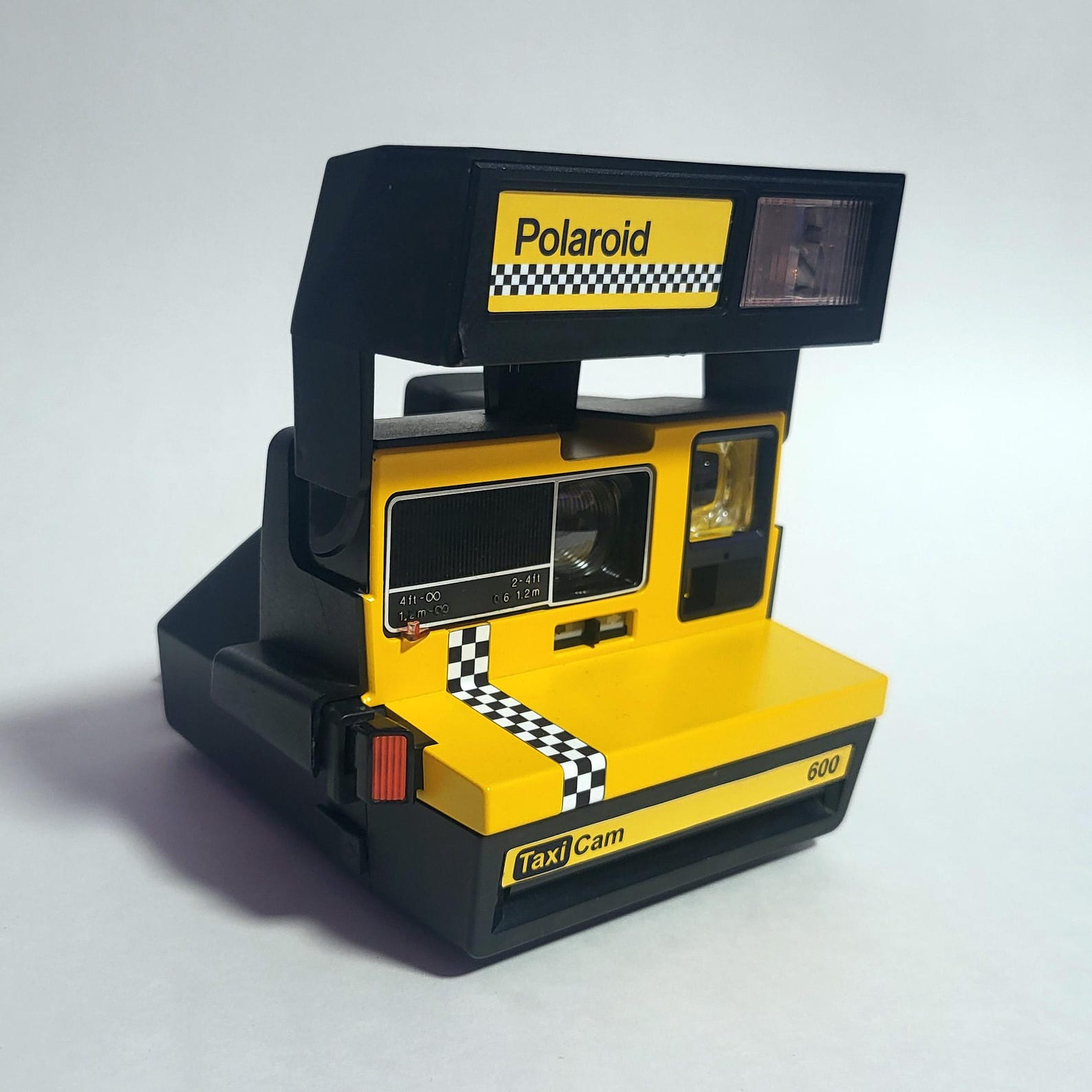 Taxi Cam Yellow Custom Polaroid 600 Camera W/ Close up Lens - Etsy