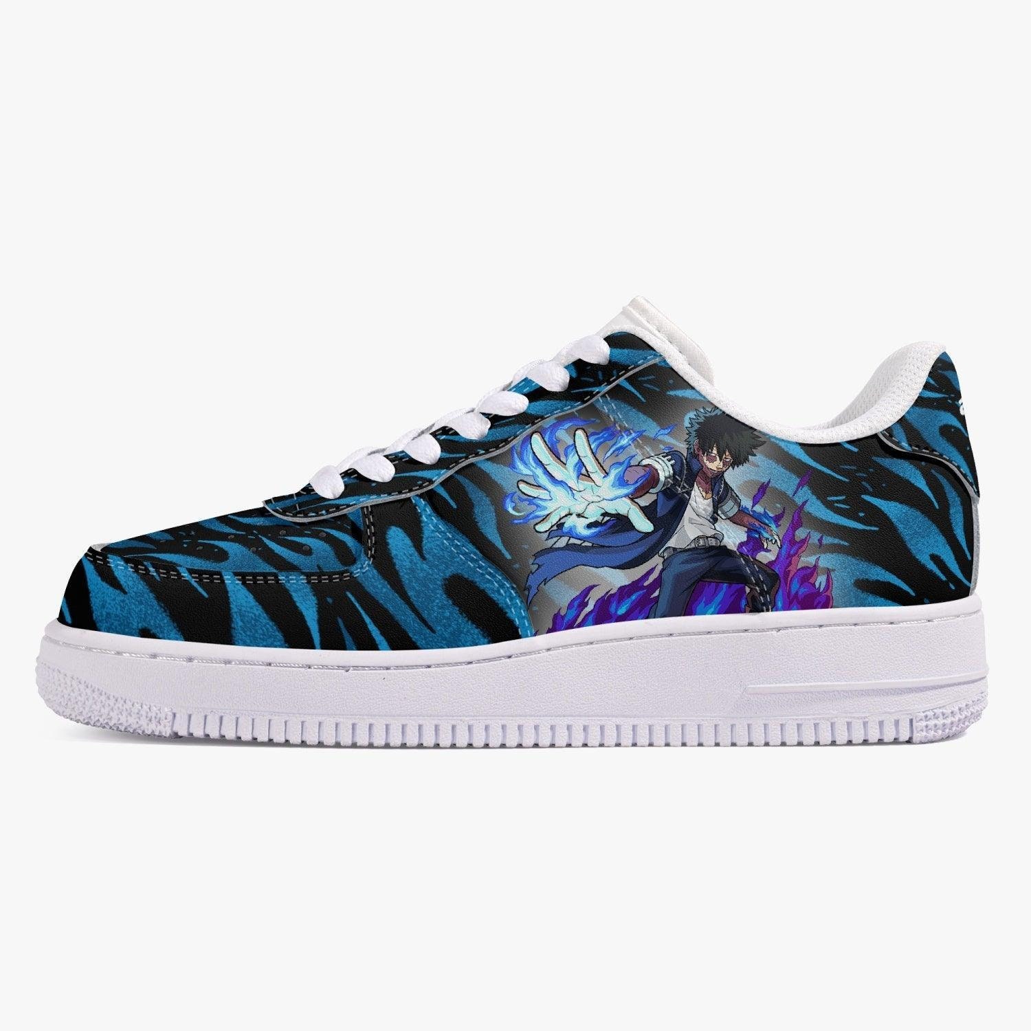 My Hero Academia Dabi Blue Tiger Air F1 Anime Shoes - Etsy