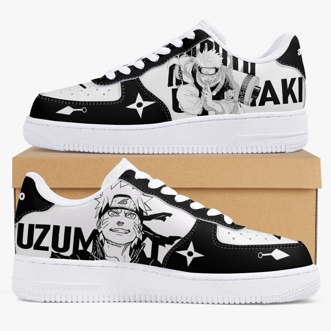 Naruto Shippuden Naruto AF1 Anime Shoes - Etsy