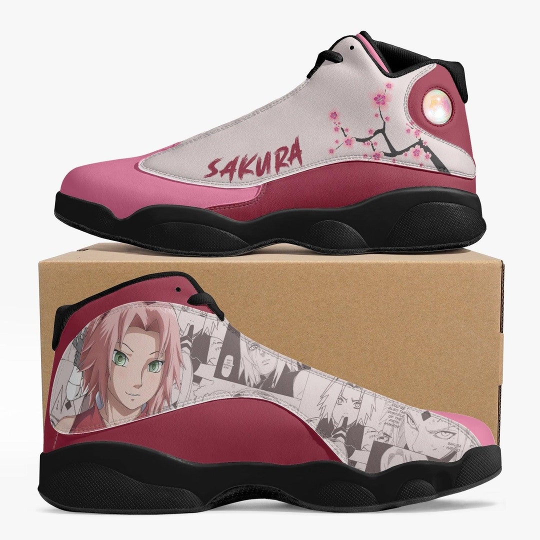 Naruto Shippuden Sakura Haruno JD13 Anime Shoes - Etsy