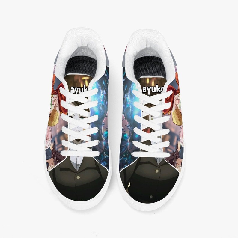 Demon Slayer Enmu Skate Anime Shoes - Etsy