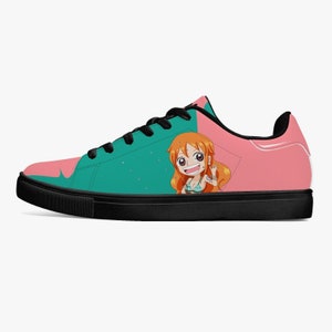 One Piece Nami Skate Anime Shoes - Etsy