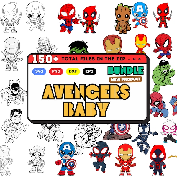 Avengers Baby - Etsy
