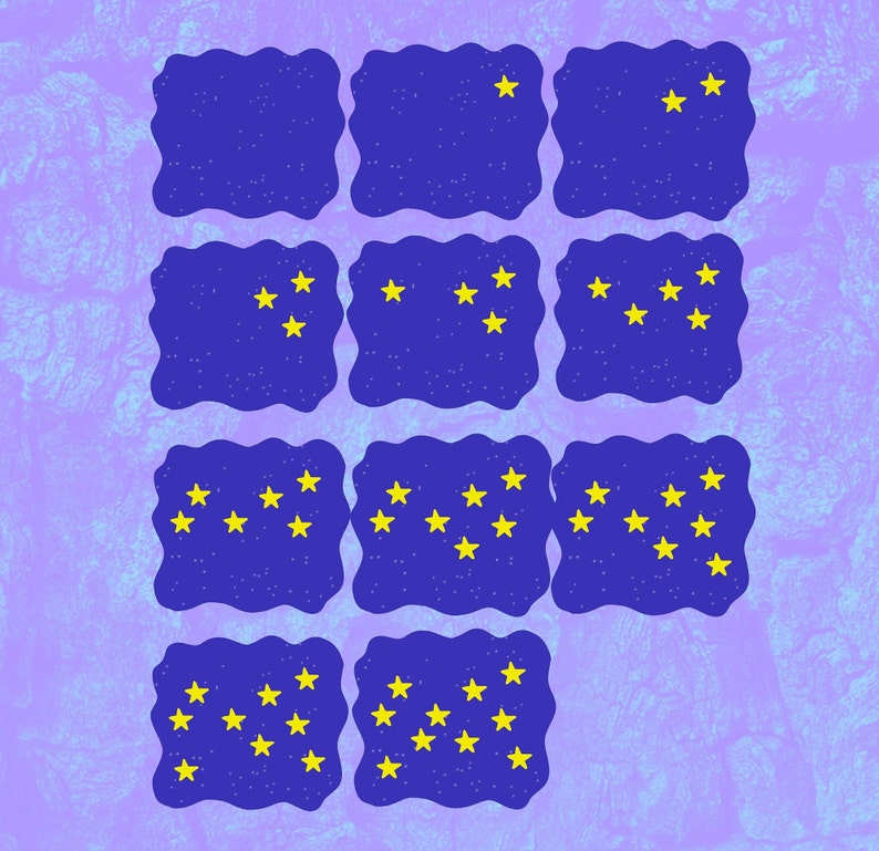 Counting Pictures: Stars | Stars PNG Files | Stars Cut Files | Stars ...