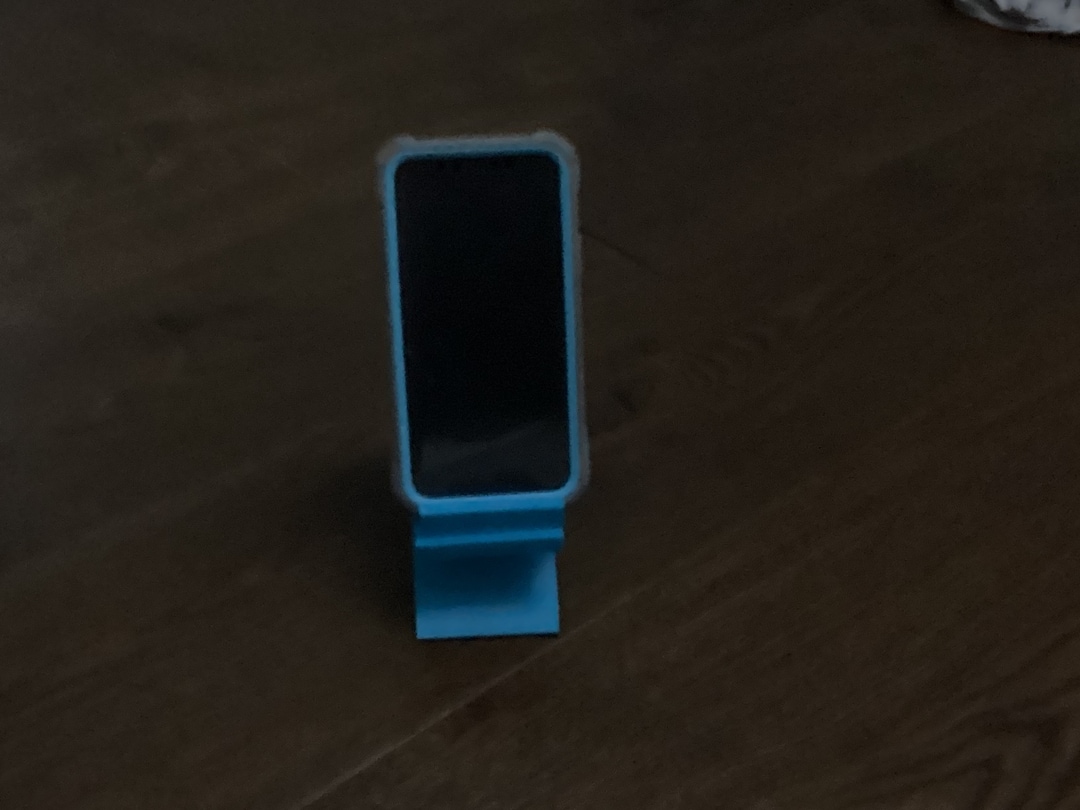 3d Printed Phone Holder With Charging Port - Etsy
