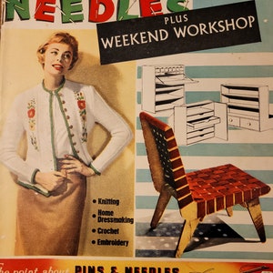 Vintage Pins and Needles Magazine - Etsy