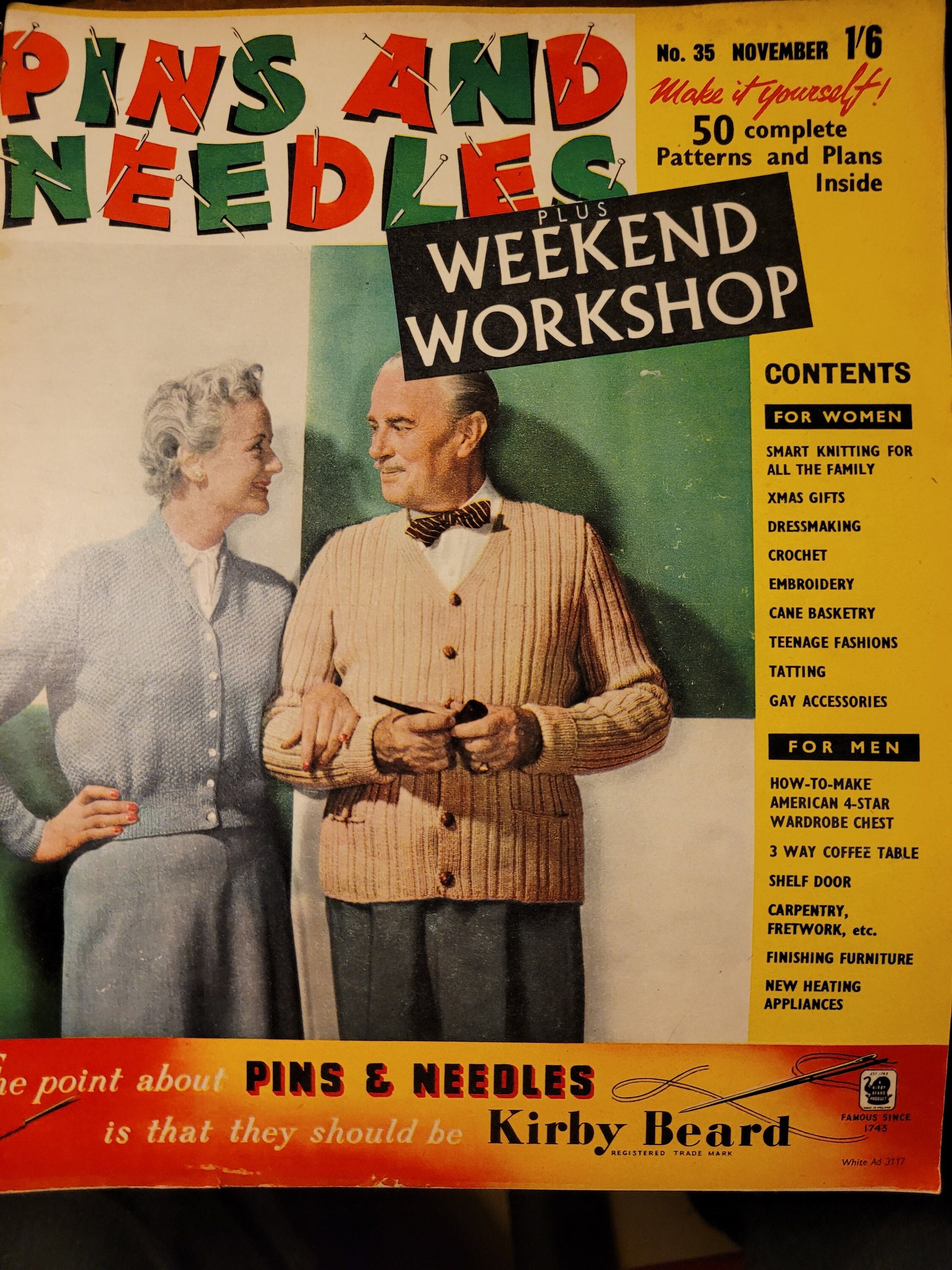 Vintage Pins and Needles Magazine - Etsy