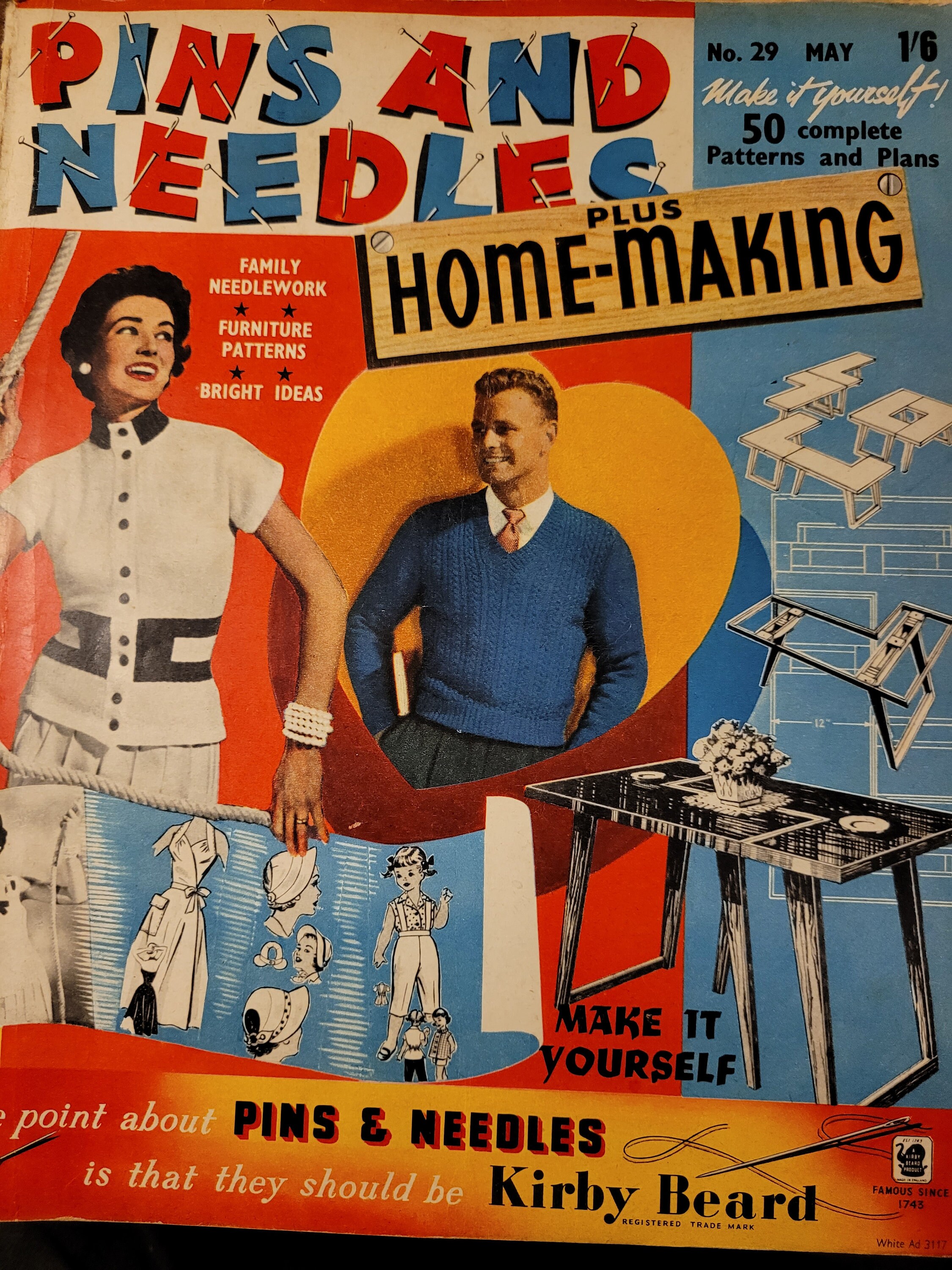 Vintage Pins and Needles Magazine - Etsy