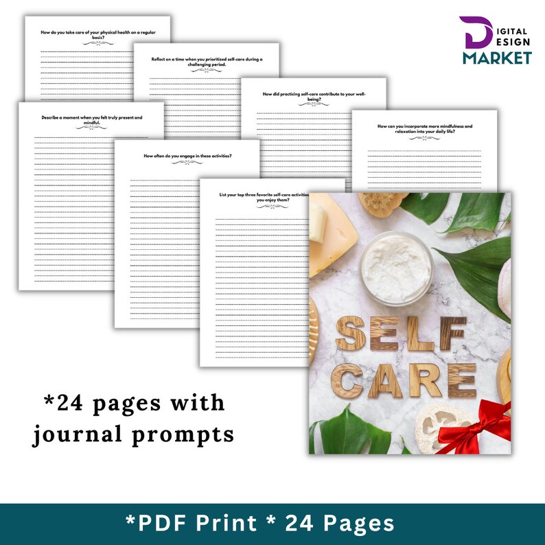 My Self Care Journal - Etsy