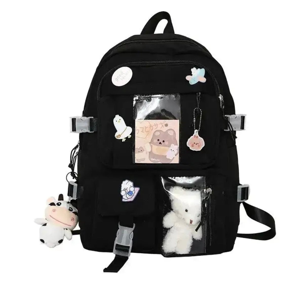 Women Cute Backpack Large Capacity Bag Kawaii Shoulder Backpacks for ...