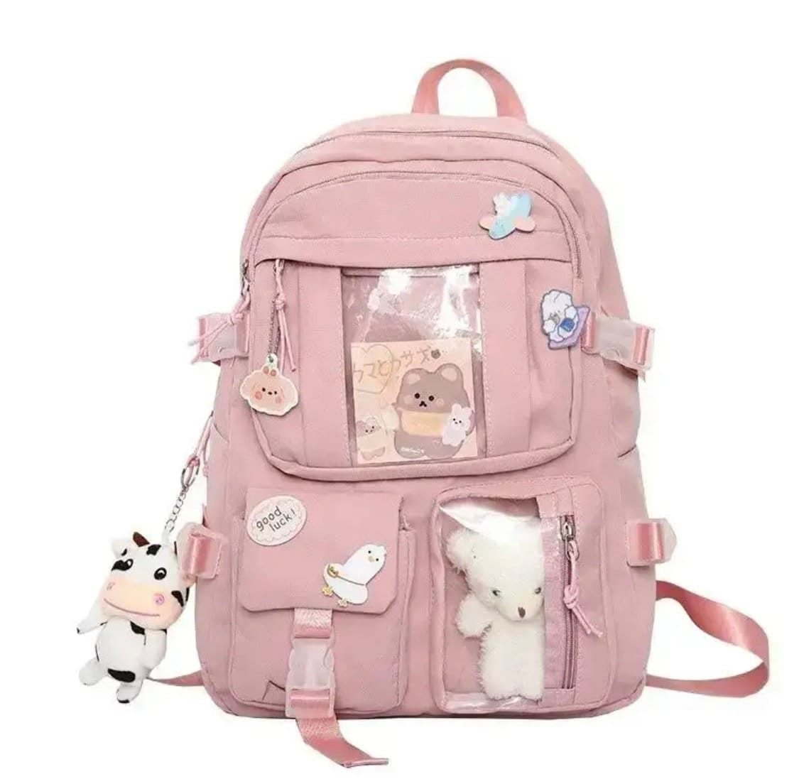 Women Cute Backpack Large Capacity Bag Kawaii Shoulder Backpacks for ...