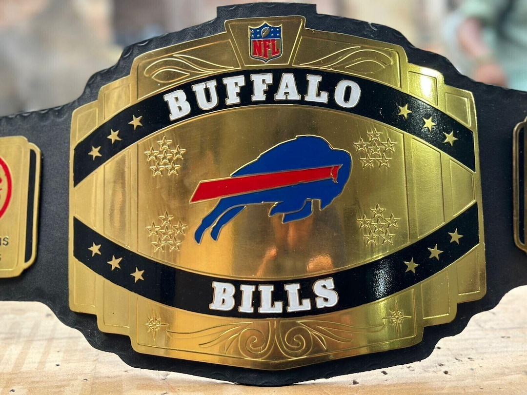 Buffalo Bills Football Team NFL Championship Belt Adult Size Wwe ...