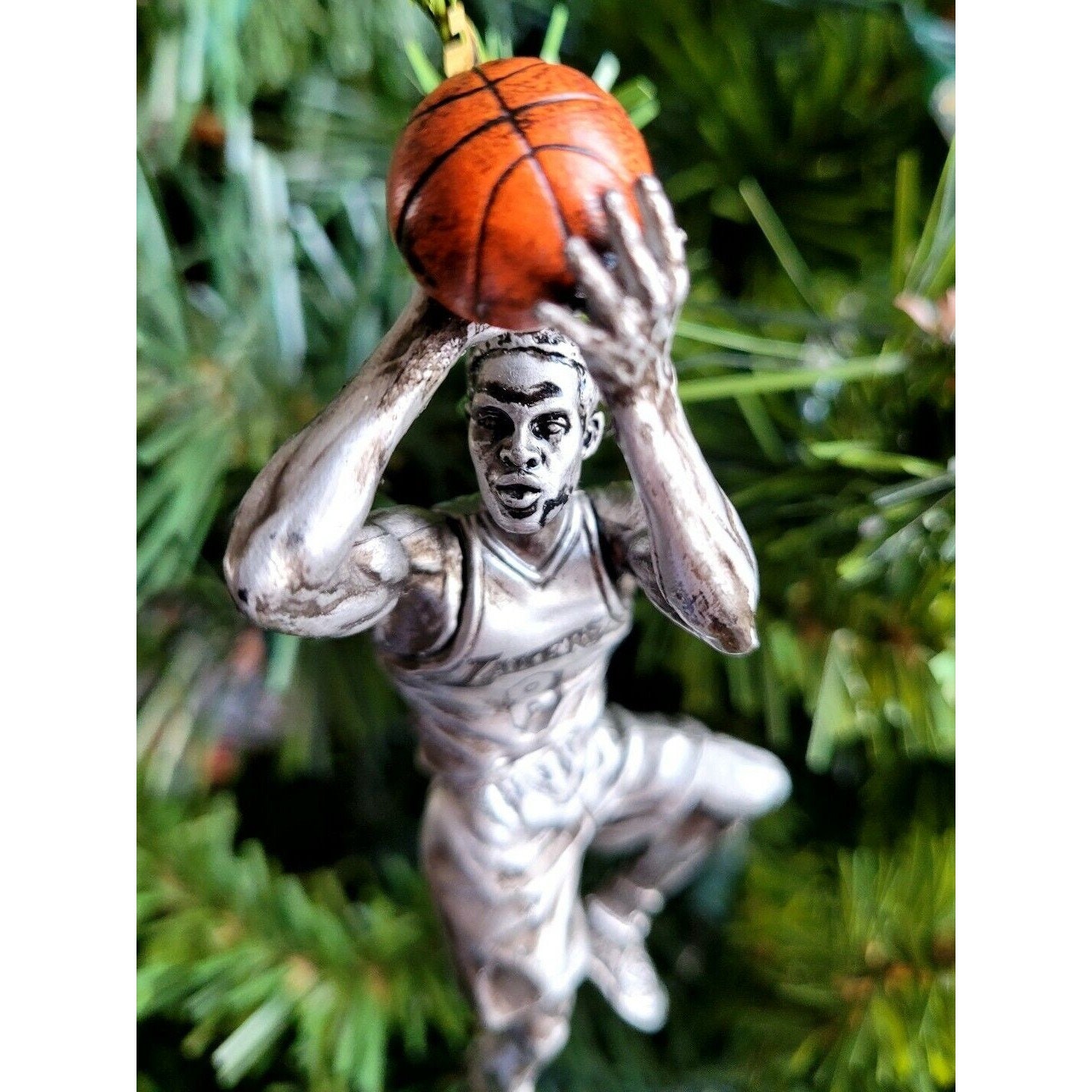 Kobe Bryant LA Lakers Los Angeles Basketball NBA Xmas Tree Ornament Vtg ...