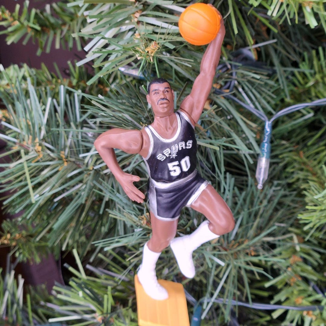 David Robinson San Antonio Spurs NBA Basketball Xmas Ornament Holiday ...