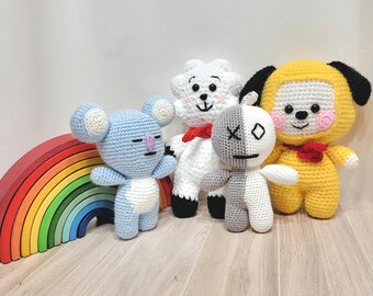 Crochet Cooky BT21 Plush, Cooky Plush, BTS BT21 - Etsy