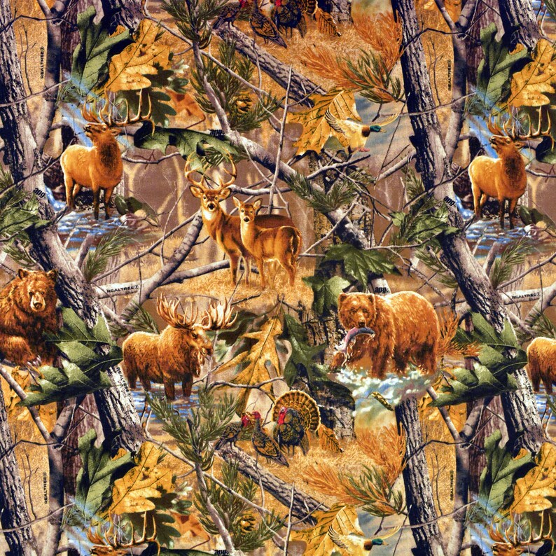 Real Tree Scrub Hat, Hunting Surgical Cap, Forest, Deer, Surgery, OR ...