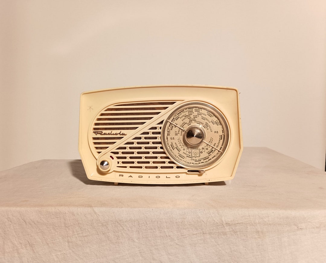 Rare Vintage Radio TSF Radiola 1952 collection privée - Etsy France