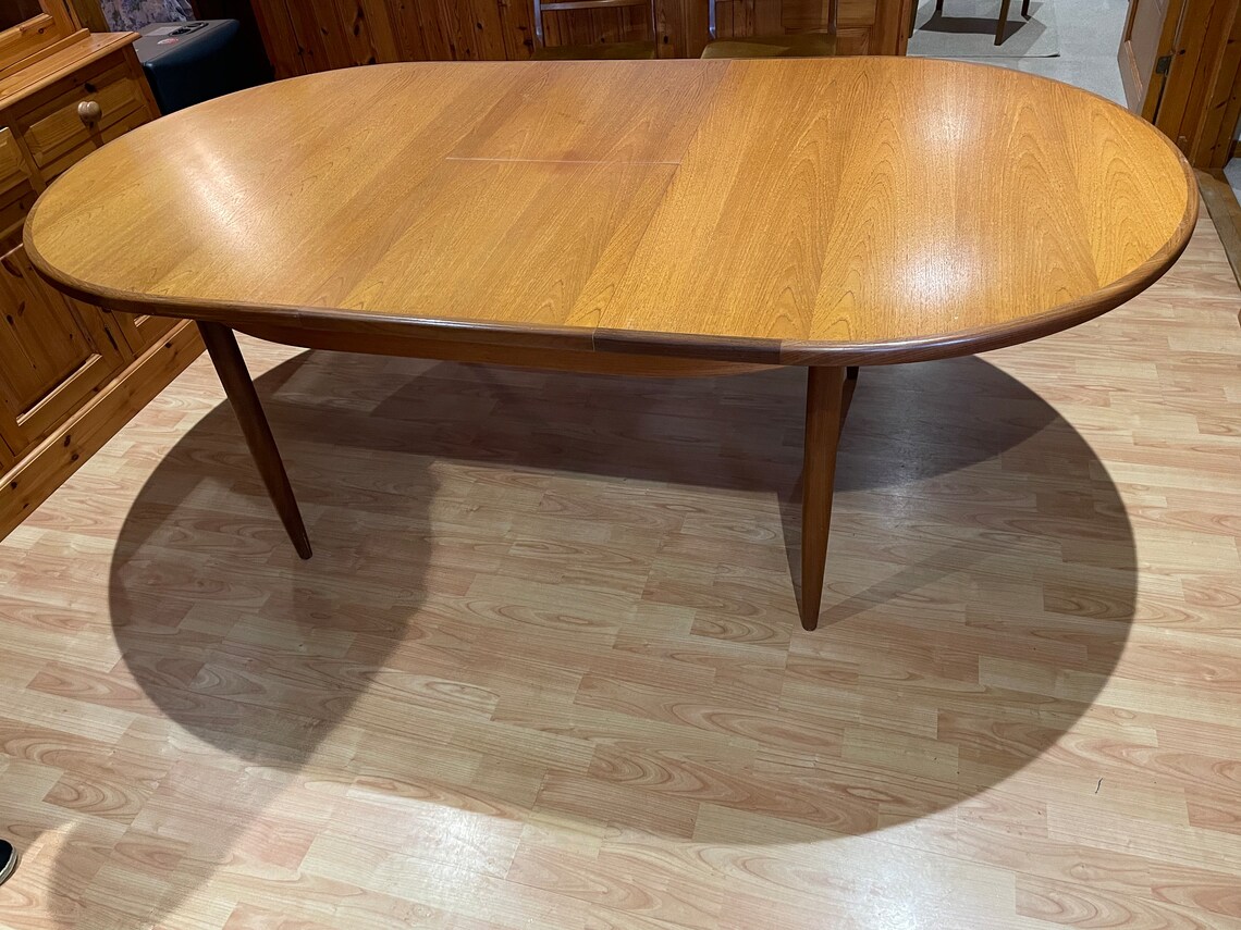 G Plan Table With X8 Chairs - Etsy