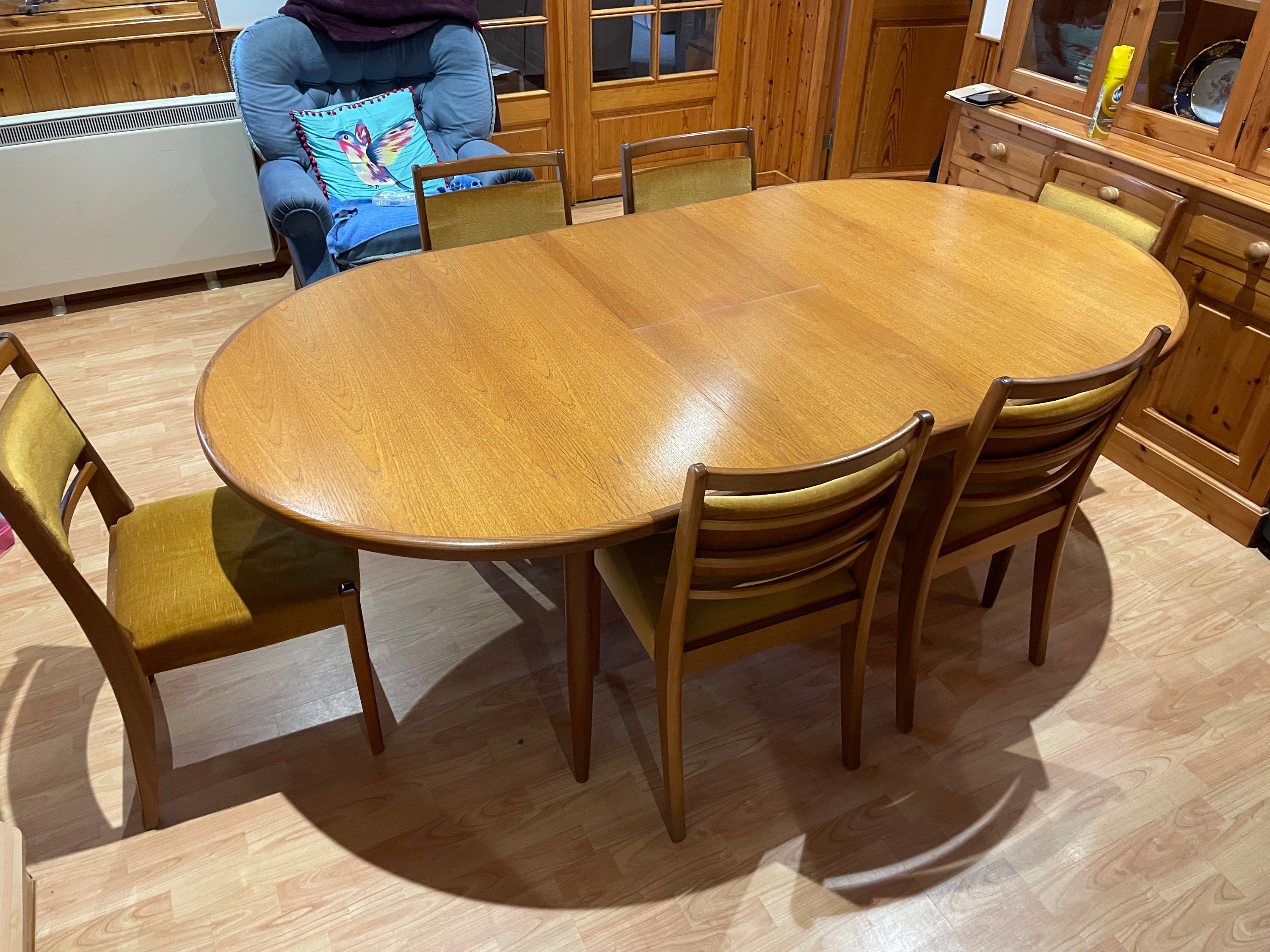 G Plan Table With X8 Chairs - Etsy