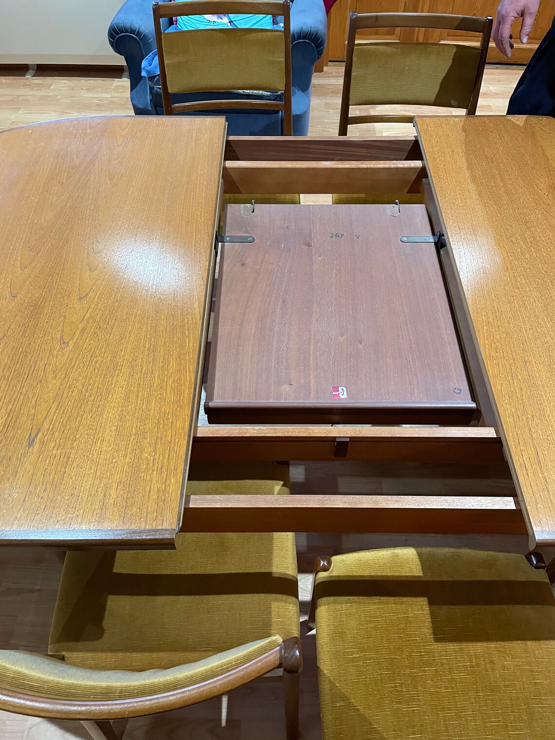 G Plan Table With X8 Chairs - Etsy