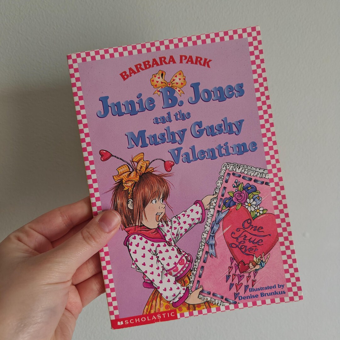 Junie B Jones Mushy Gushy Valentine Barbara Park - Etsy
