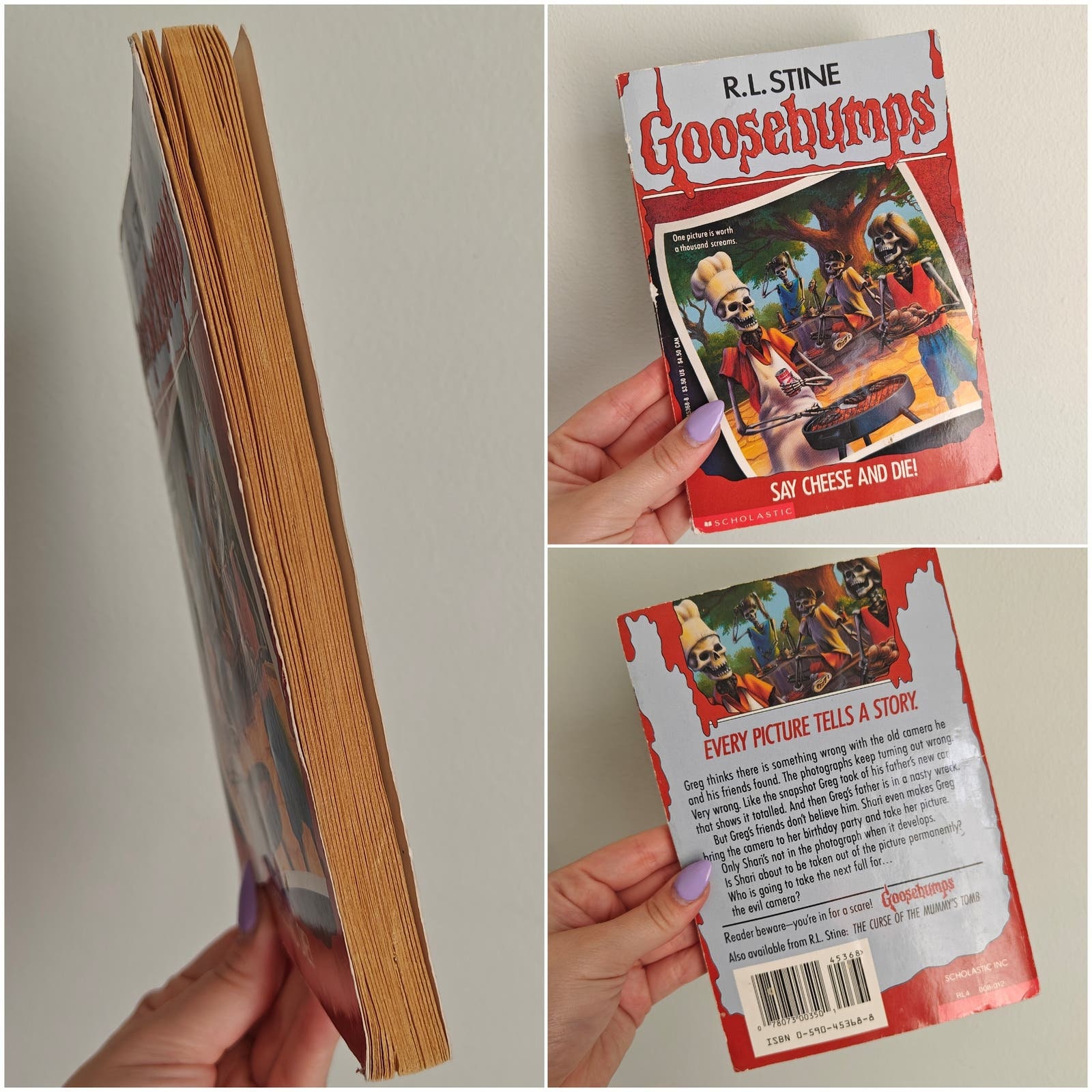 GOOSEBUMPS RL Stine Books NIGHTMARE Room 90s 2000s Children's Horror ...