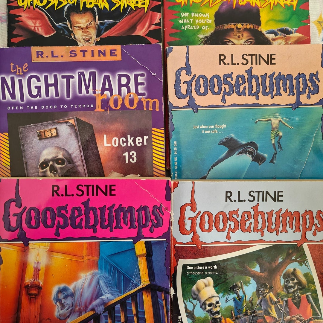 GOOSEBUMPS RL Stine Books NIGHTMARE Room 90s 2000s Children's Horror ...