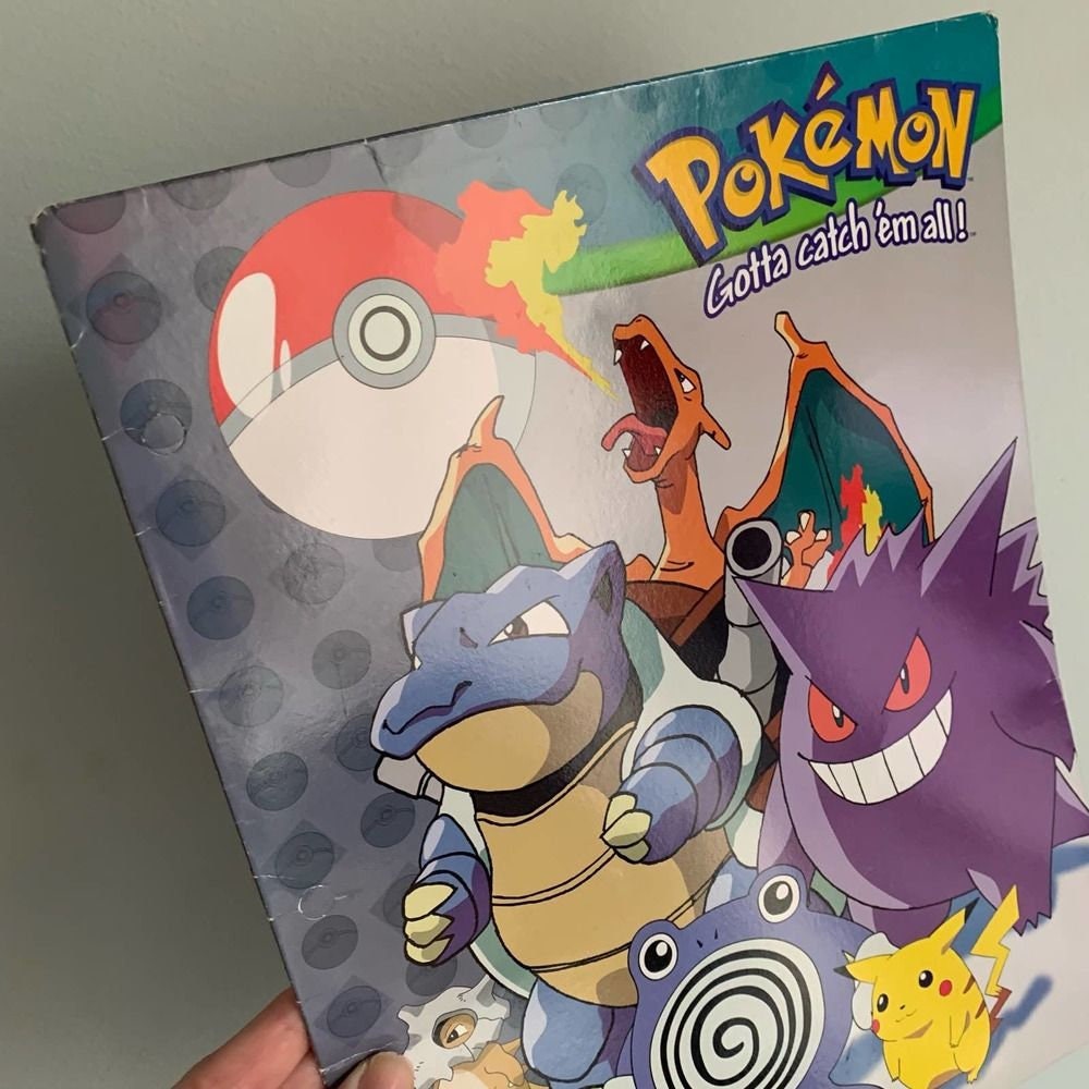 90s Vintage School Folders Pokemon Wishbone - Etsy