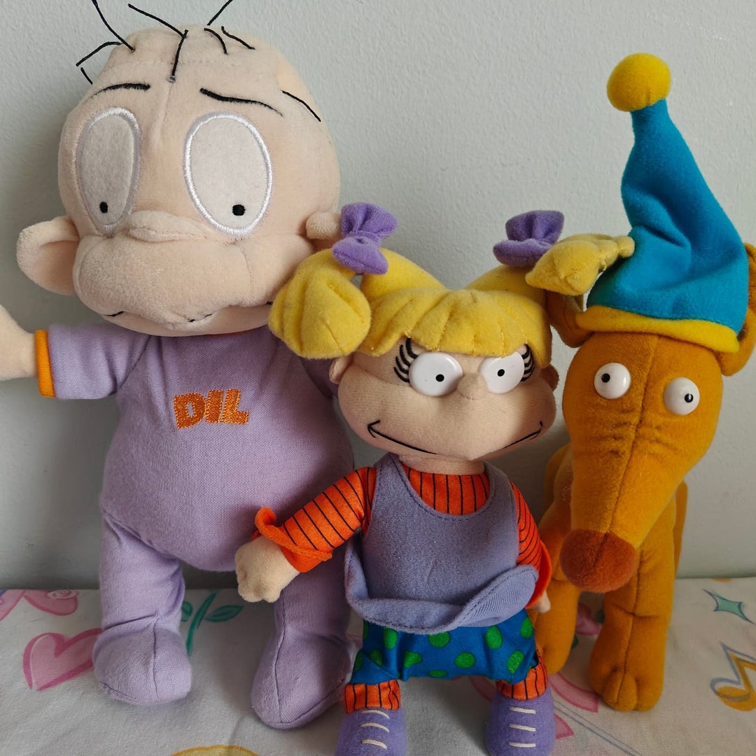 Rugrats Angelica Dil Pickles Spike Plush Nickelodeon 2000s - Etsy
