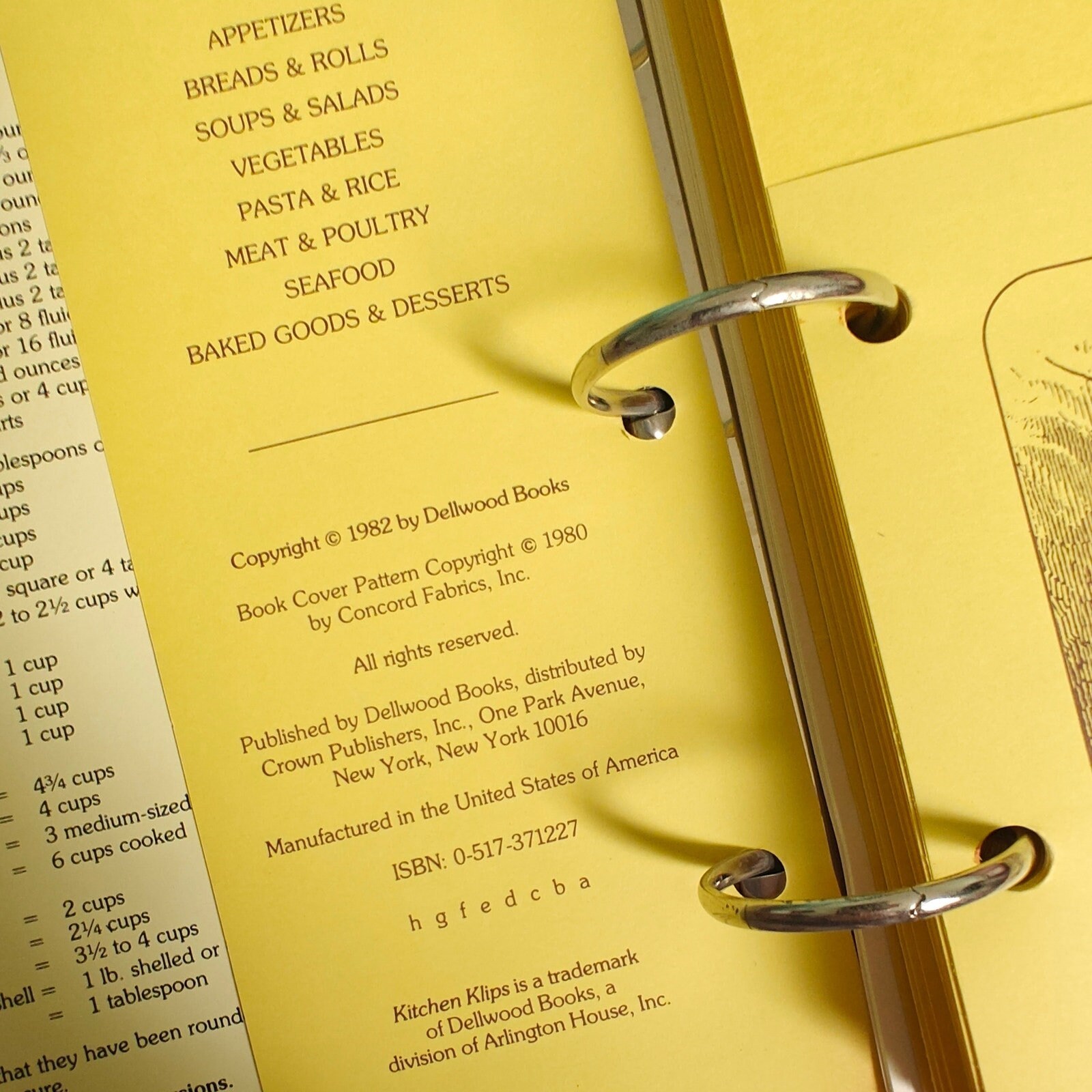 Kitchen Klips Vintage 80s Personal Recipe File Binder / Pocket Recipe ...