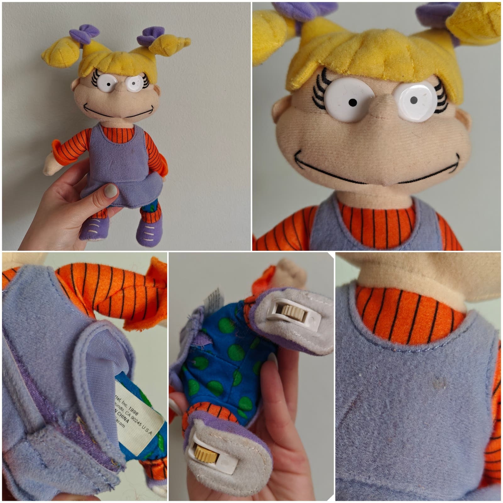 Rugrats Angelica Dil Pickles Spike Plush Nickelodeon 2000s - Etsy