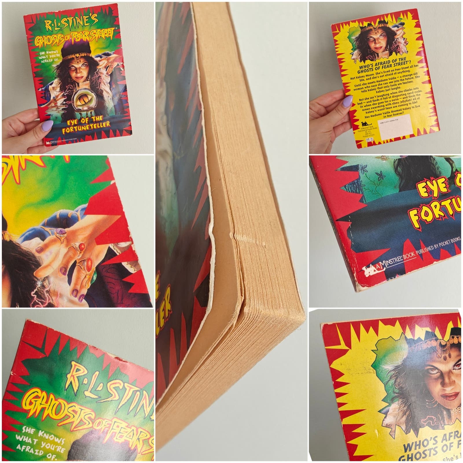 GOOSEBUMPS RL Stine Books NIGHTMARE Room 90s 2000s Children's Horror ...