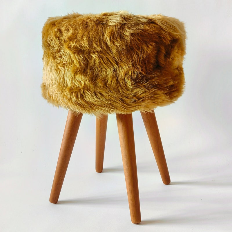Fur Stool - Etsy