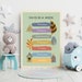 Days of the Week Leaves and Bird Houses Themed Poster for Kids Learning ...