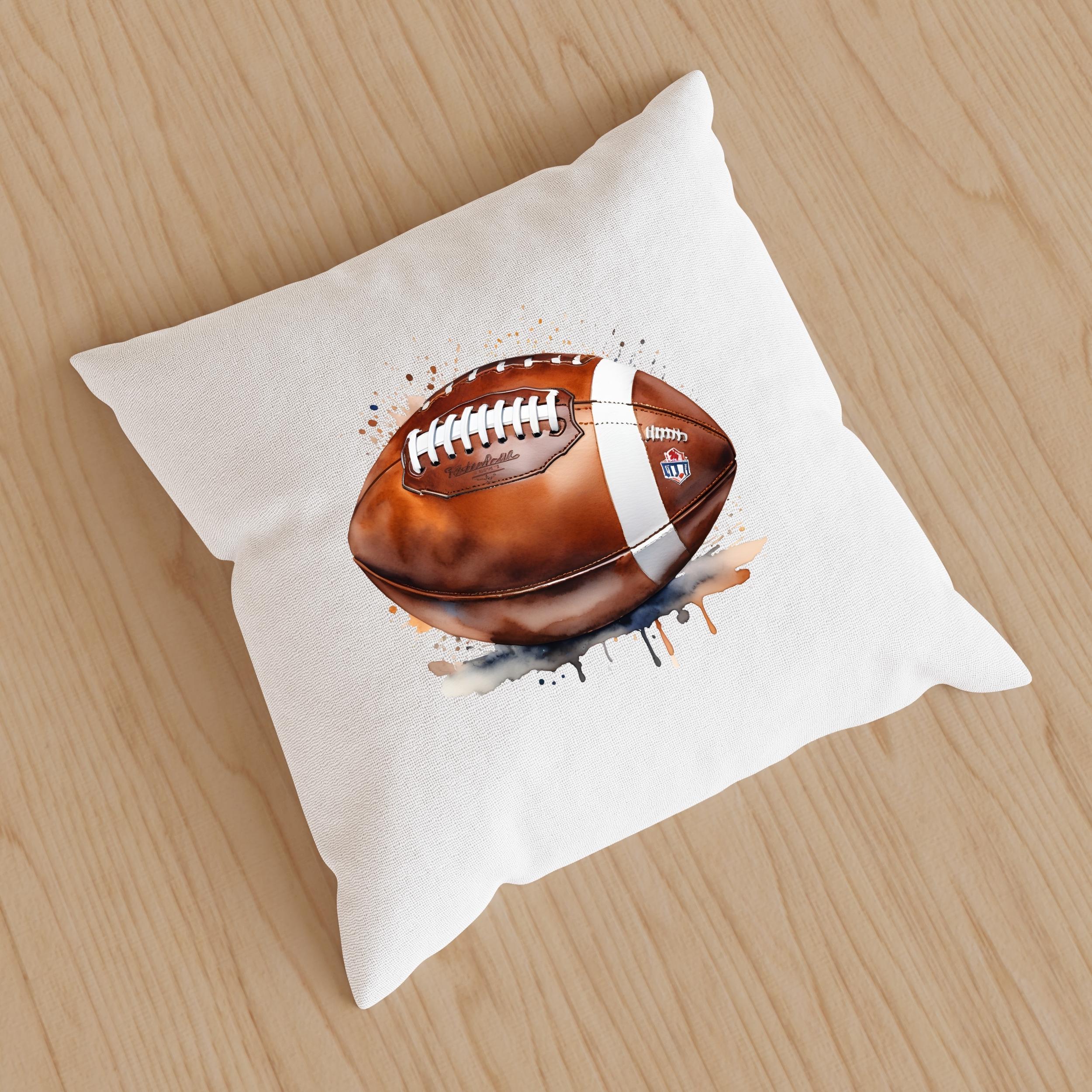 Vintage Watercolor American Football Single Clipart Pack| Antique ...