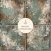 Distressed Grunge Sage Green Digital Papers, Rustic Cream Sepia Texture ...