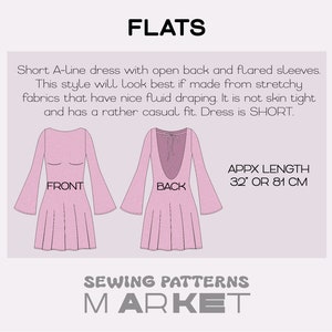 Backless Dress Pattern Beginner, Cutout Back Dress Sewing Pattern, Long ...