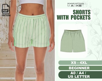 Plus Size Shorts - Etsy UK