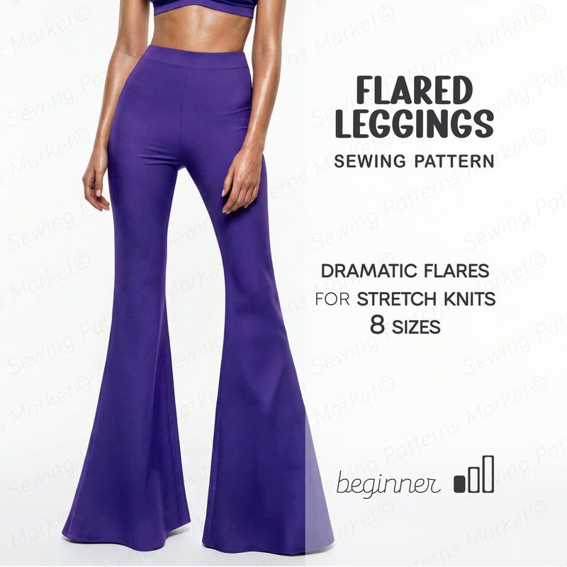 Dance Flare Pants - Etsy UK