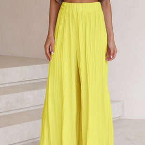 Cropped Pants Sewing Pattern BEGINNER Level, Wide Leg Palazzo Pants ...
