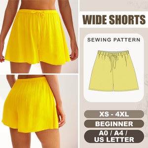 Flowy Shorts - Etsy