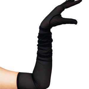 Long Evening Gloves Pattern, Prom Wedding Gloves Sewing Patterns, One ...